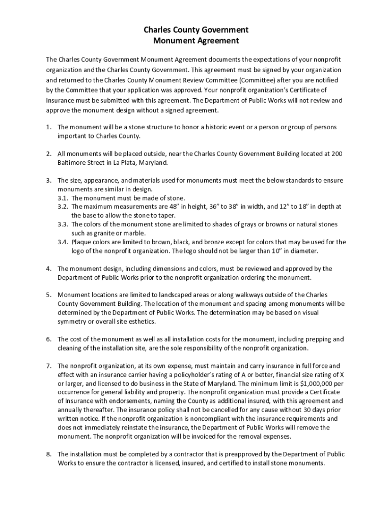 Fillable Online go.boarddocs.commdchrlscoCharles County Government ...