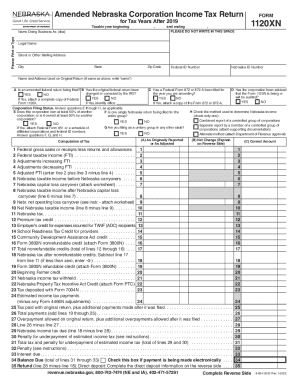 Fillable Online revenue.nebraska.gov 2021 f1040xn2021Amended Nebraska ...