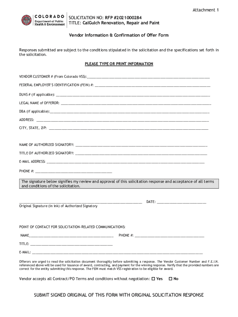 Fillable Online humanservices.arkansas.govwp-contentuploadsRFP, Bid Solicitation Template Fax ...