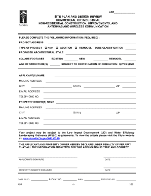 Fillable Online cms9files.revize.comarcadiaShape ArcadiaADR SITE PLAN ...