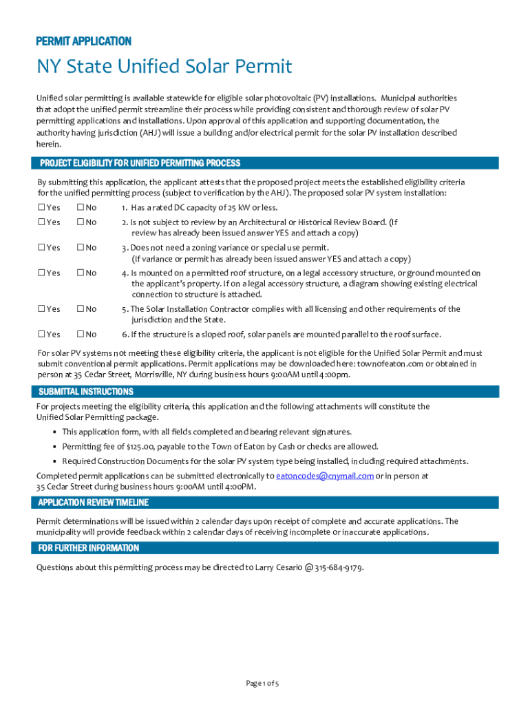 Fillable Online (PDF) New York Citys Solar Energy Future, Part II: Solar energy ... Fax Email ...