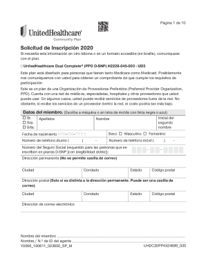 Fillable Online UnitedHealthcare Dual Complete (PPO D-SNP) H2228-045 ...