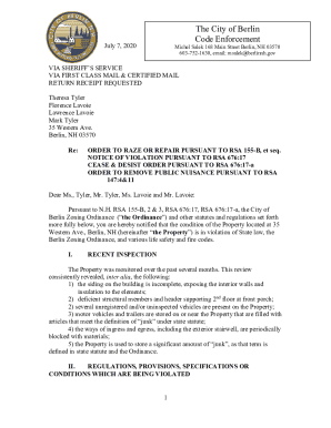 Fillable Online www.berlinnh.govcity-councilfilesThe City of Berlin ...