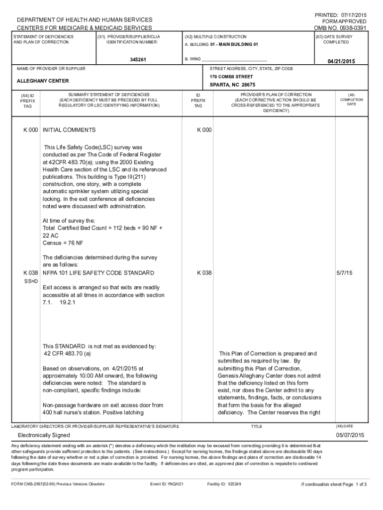 Fillable Online Forms Policies and ManualsNC DHHS: Forms and ...