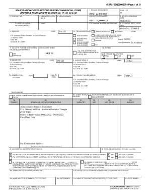 Fillable Online www.esd.whs.milPortals54SOLICITATION/CONTRACT/ORDER FOR ...