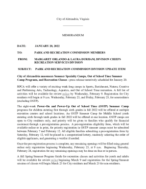 Fillable Online City of Alexandria, VACity of Alexandria, VACity of ...