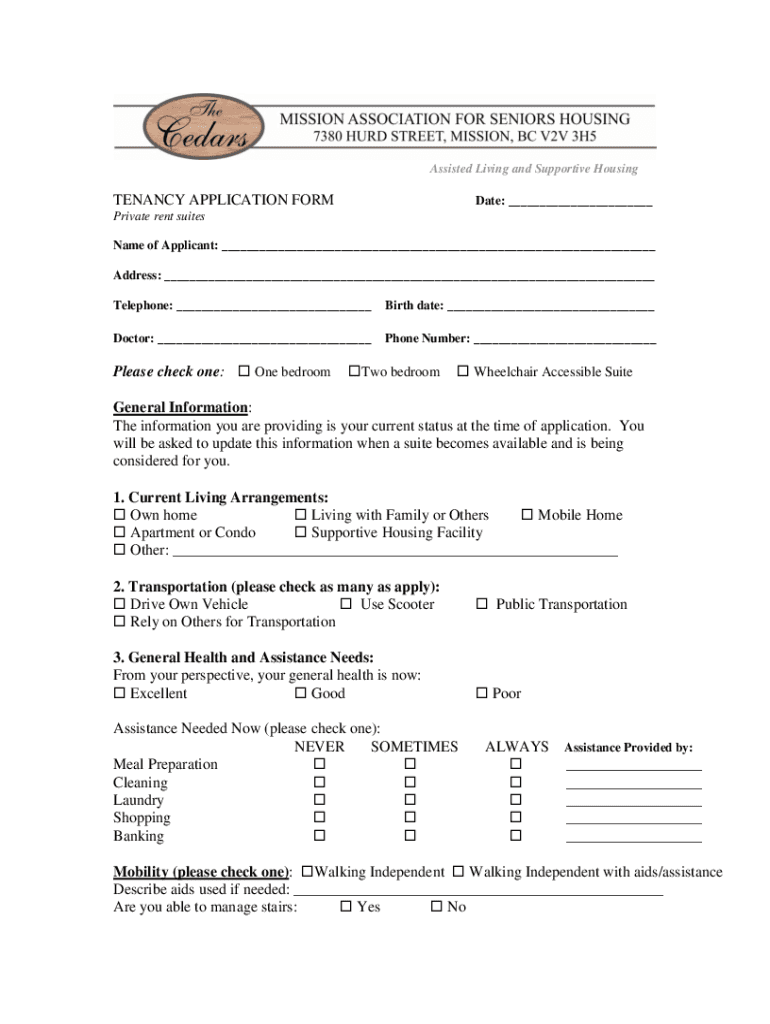 Fillable Online www.pdffiller.com416102065--Assisted-Living-andAssisted ...