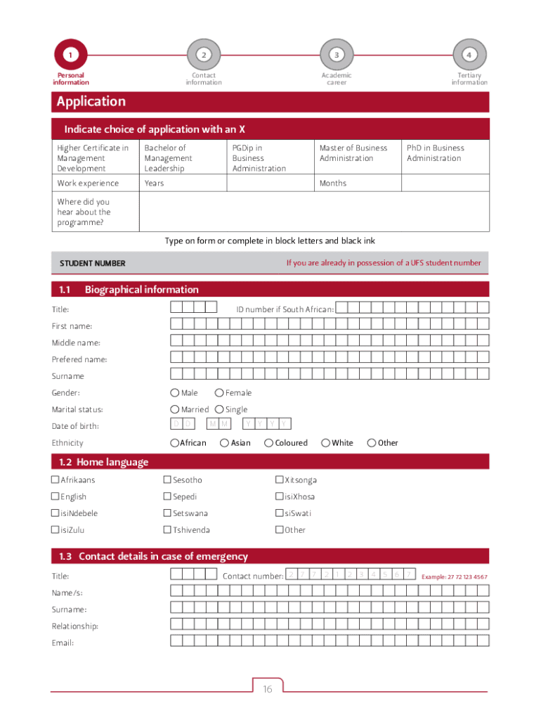 Fillable Online www.ufs.ac.zadocslibrariesprovider49UFS Business School ...