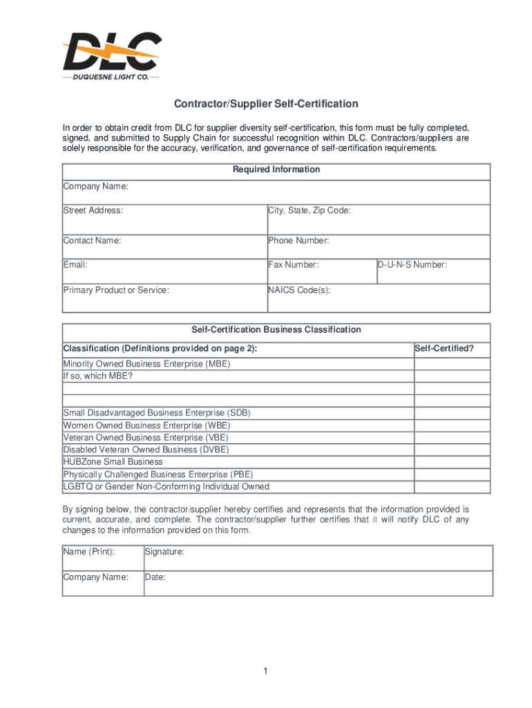 Fillable Online www.dutragroup.comdocsFEDERAL SUBCONTRACTOR SELF ...