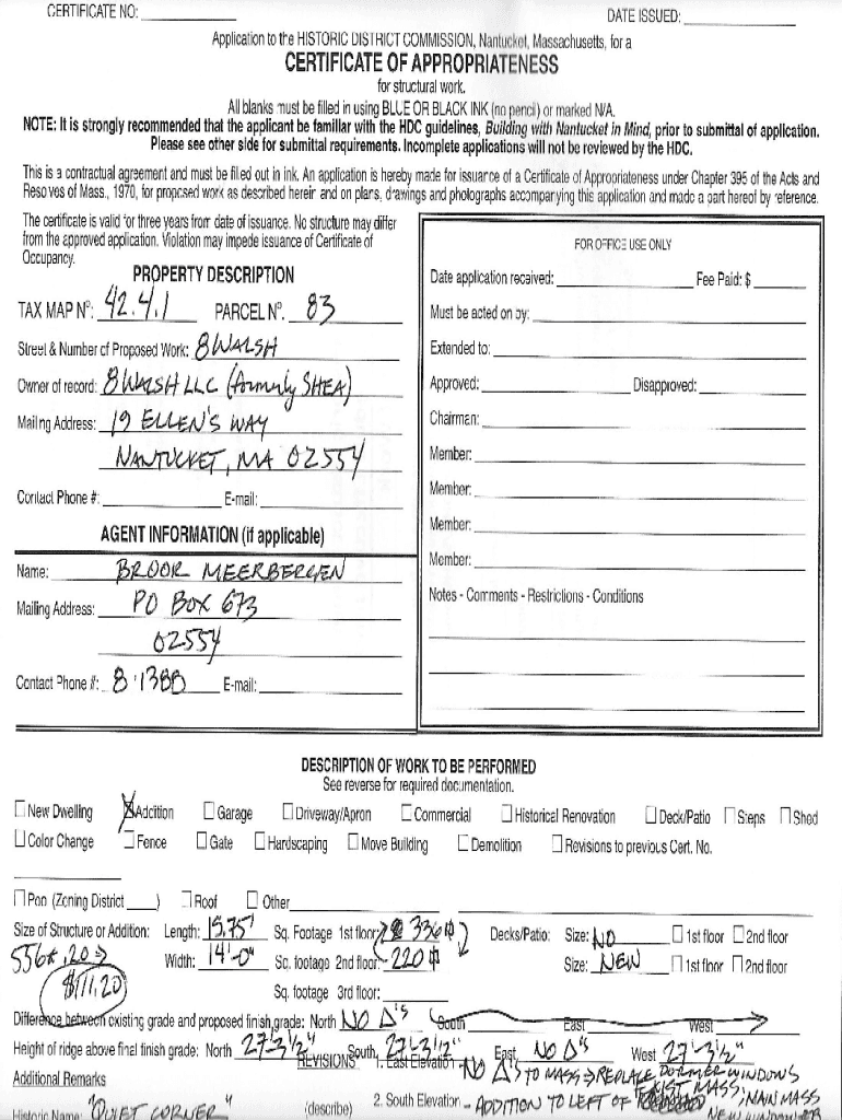 Fillable Online Abutters Listing Fax Email Print - pdfFiller