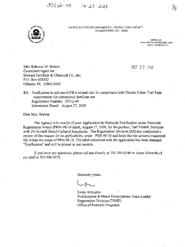 Fillable Online U.S. EPA, Pesticide Product Label, TURF PRIDE ...