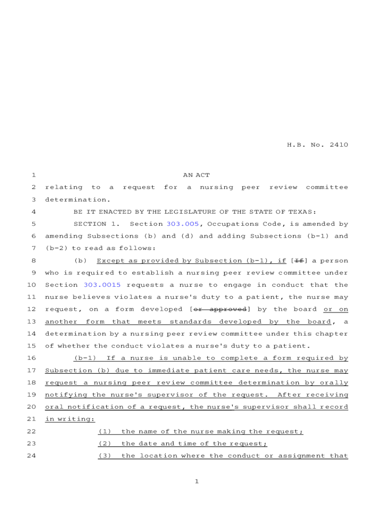 Fillable Online 86(R) HB 2410 - Enrolled version Fax Email Print ...