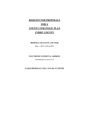 Fillable Online COUNTY STRATEGIC PLAN Fax Email Print - pdfFiller