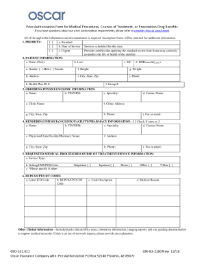 Fillable Online www.template.netbusinessforms15+ Medical Prior ...