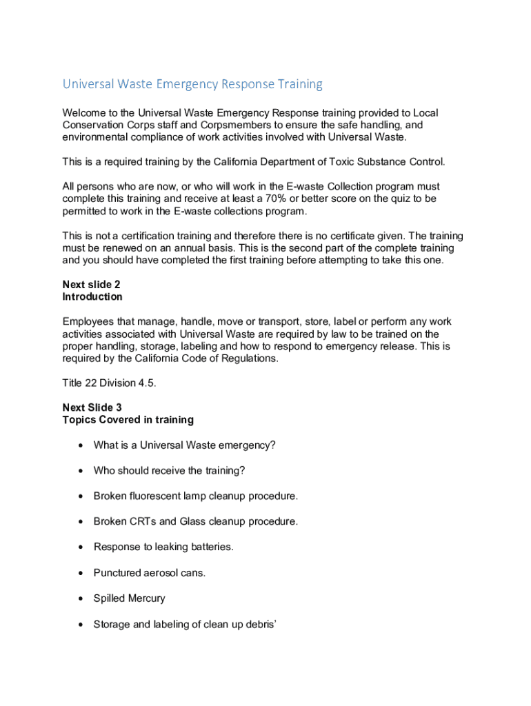 Fillable Online www2 calrecycle ca Local Conservation Corps Universal ...