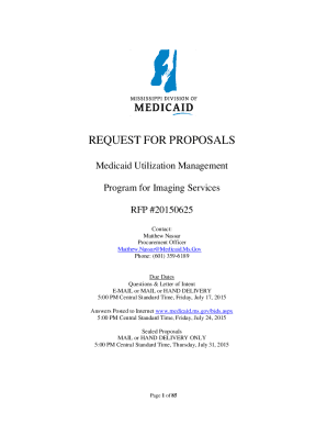 Fillable Online medicaid ms dhcf.dc.govesreleaseDHCF Releases Request ...