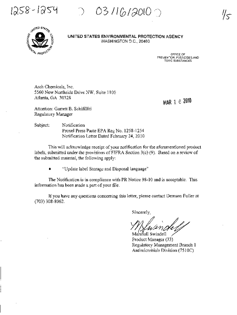 Fillable Online Receipt of Application: Pesticide Experimental Use ...
