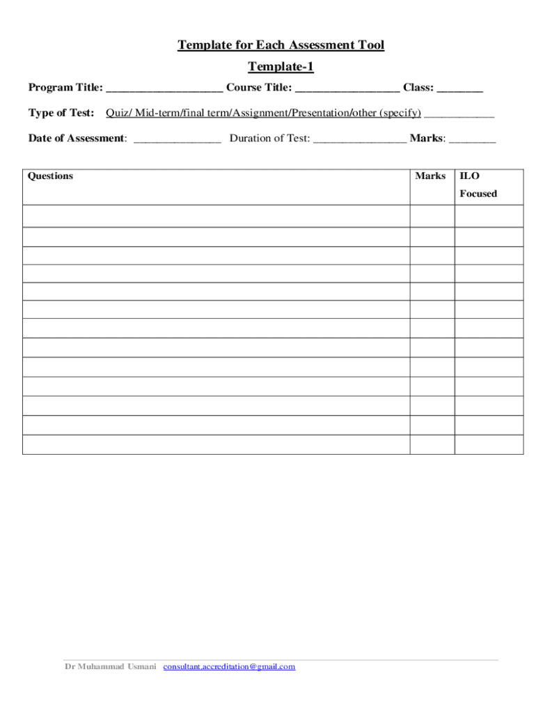 Fillable Online colt ksu edu WGU Assessment Plan Template (1) (1) - WGU ...