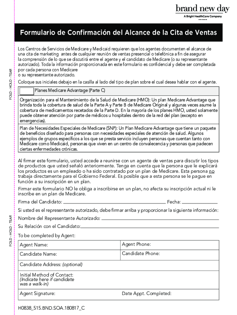 Fillable Online espanol.humana.commedicaremedicare-advantageMedicare ...