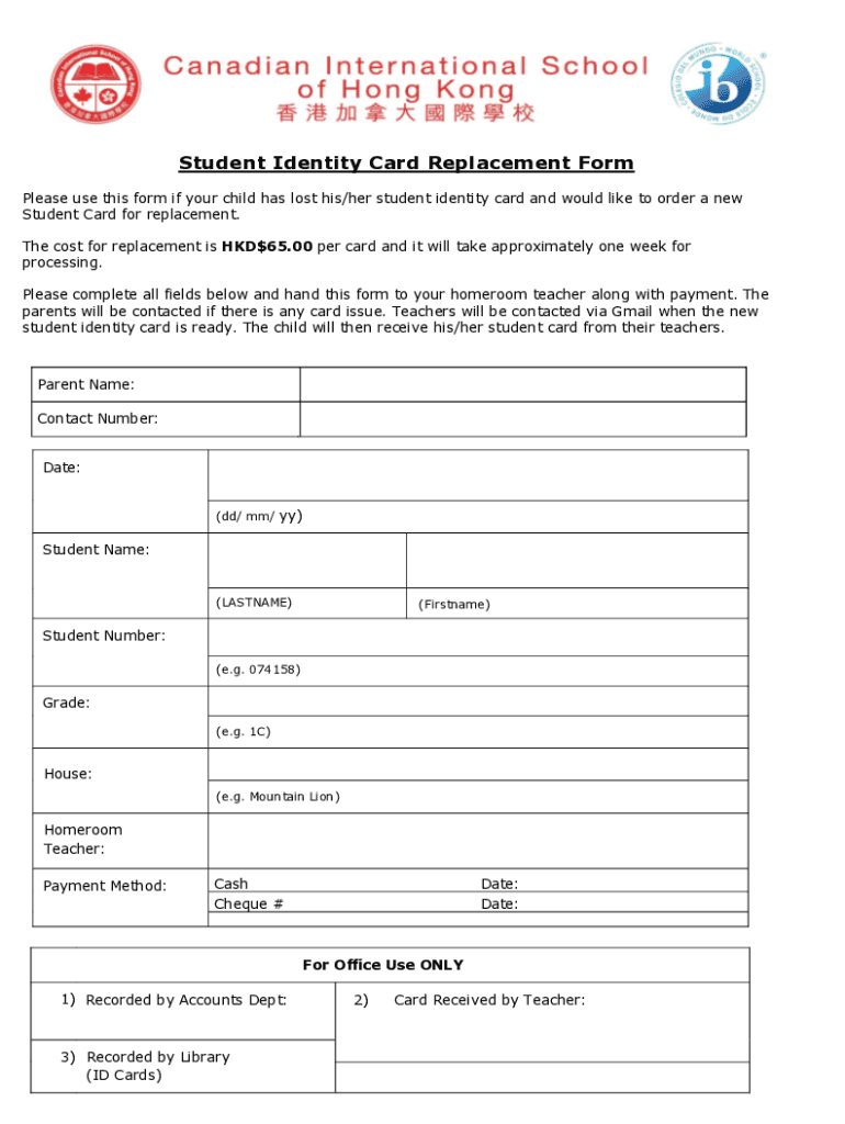 Fillable Online Writing a Request Letter for Replacement of Lost Card ...