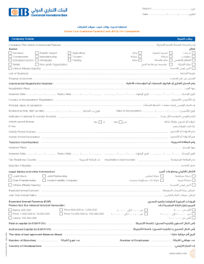 Fillable Online Know your Customer Update form (KYC) for Companies ...
