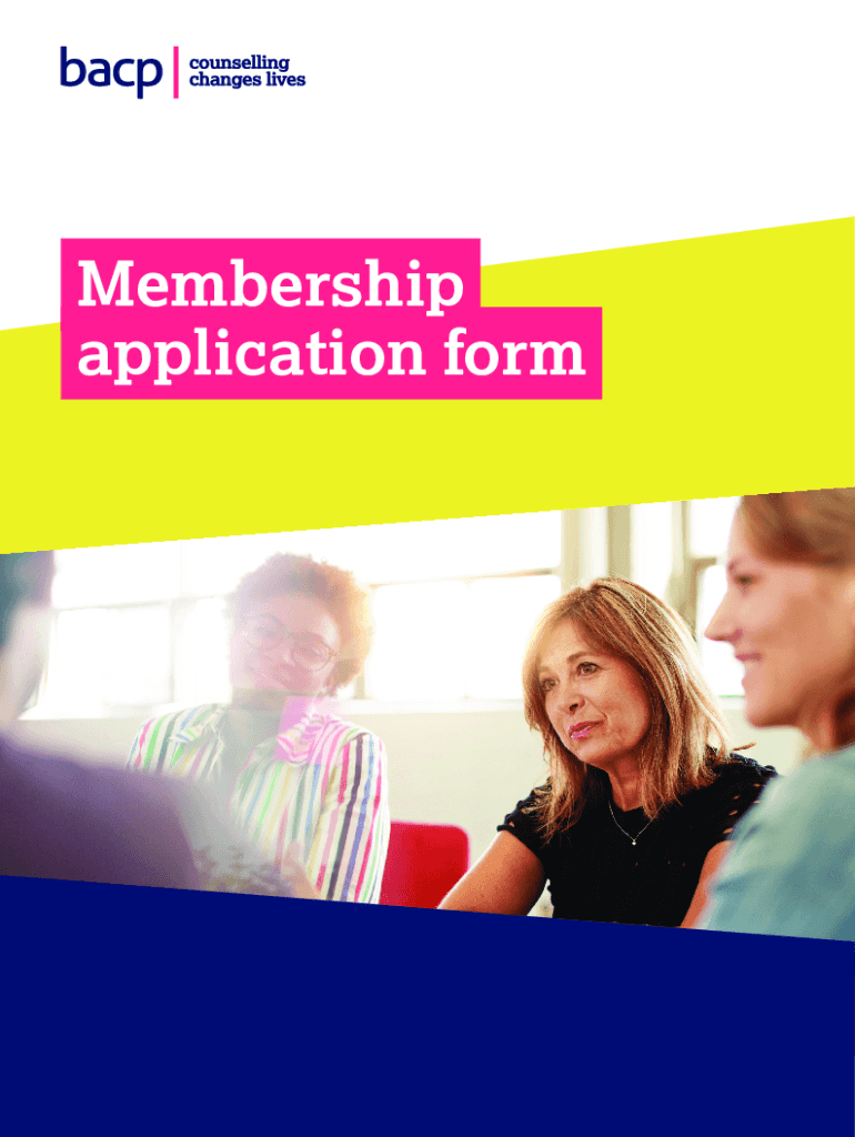 Fillable Online What to Include in a Membership Form (Free Templates ...