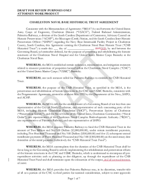 Fillable Online DRAFT FOR REVIEW PURPOSES ONLY ATTORNEY WORK ... Fax ...