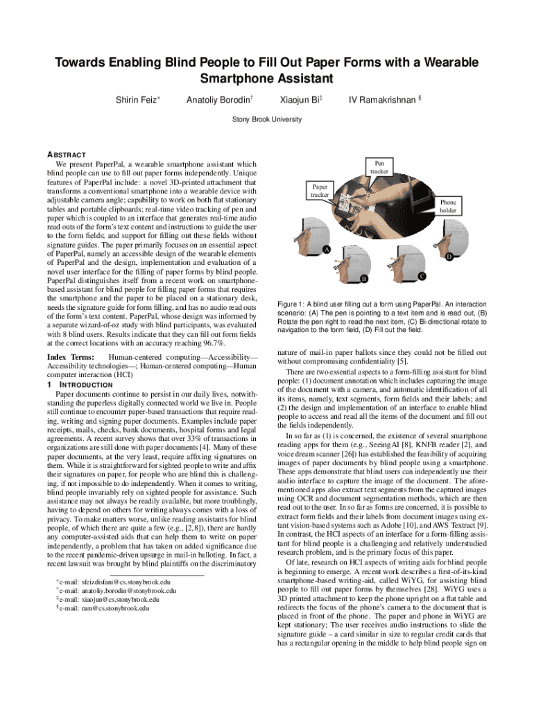 Fillable Online Towards Enabling Blind People to Fill Out Paper Forms ...