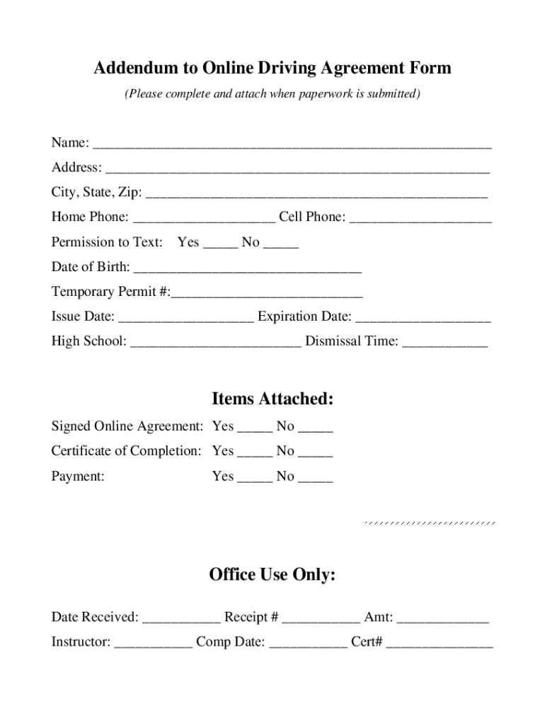 Fillable Online www.upcounsel.comaddendum-to-the-contractAddendum to the Contract: Everything ...