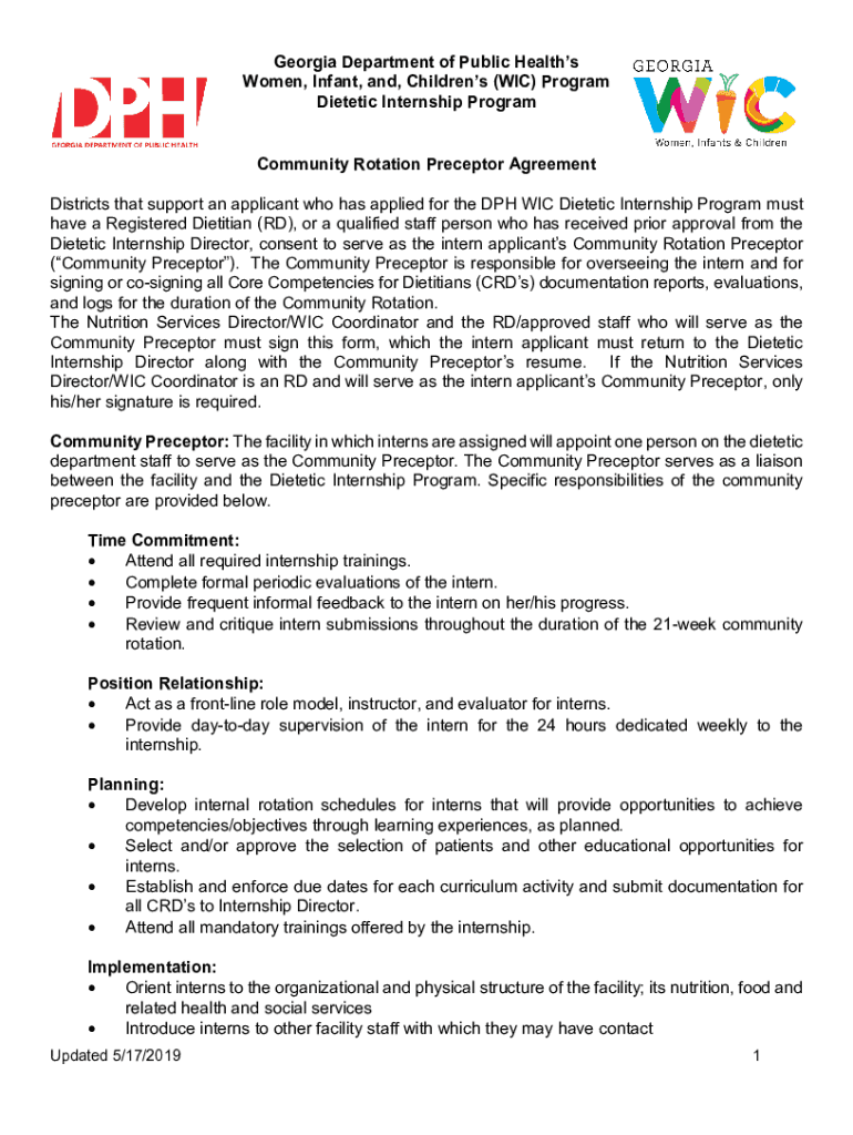 Fillable Online dph.georgia.govwomen-infants-and-children-wicWomen ...