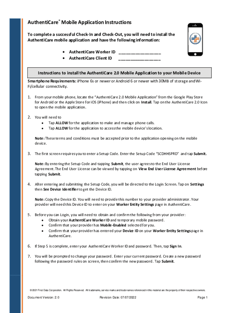 Fillable Online Set Up An Authenticator App As A Two Step Verification Method Fax Email Print