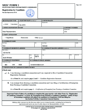 Fillable Online seec ct seec.ct.govSEEC1A12838202110251107SEEC FORM 1 ...