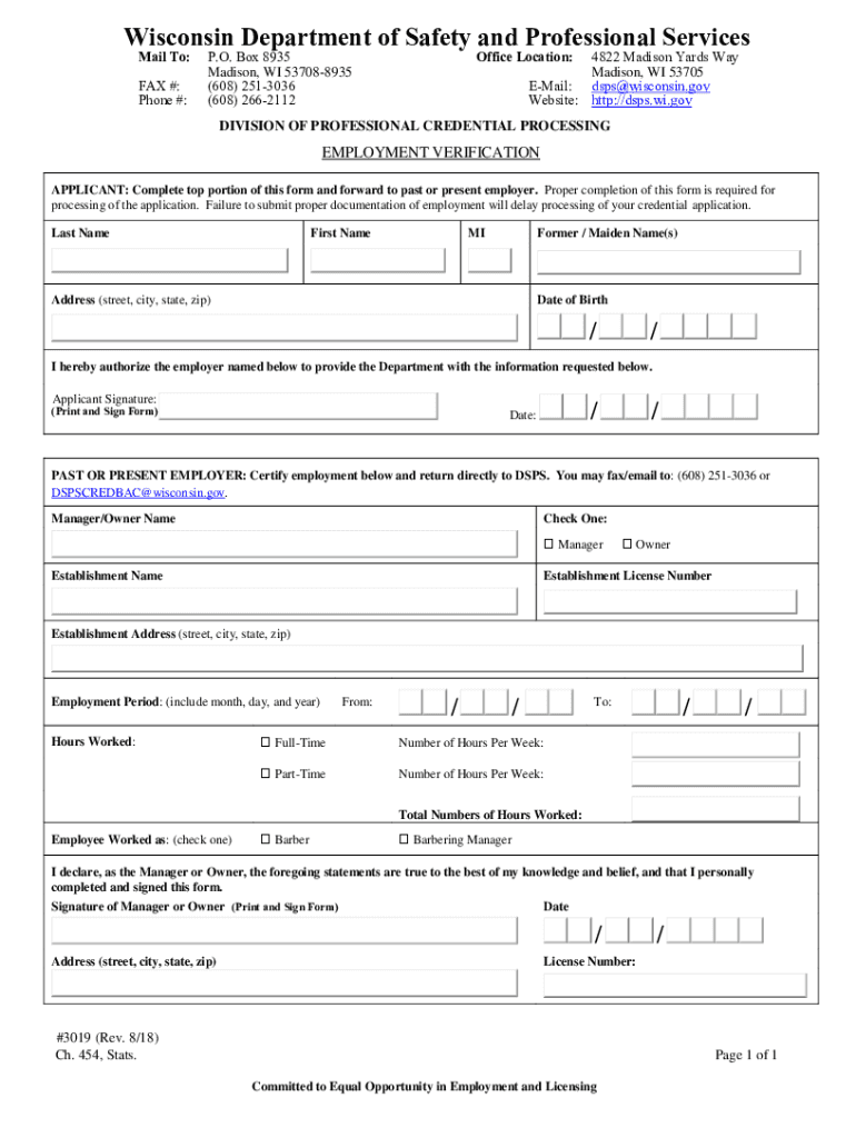 Fillable Online dsps wi N 400 Form Pdf - Fill Online, Printable ...