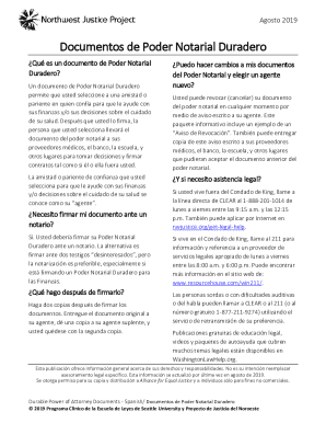 Fillable Online Qu es un poder notarial duradero? - aulatres.net Fax ...