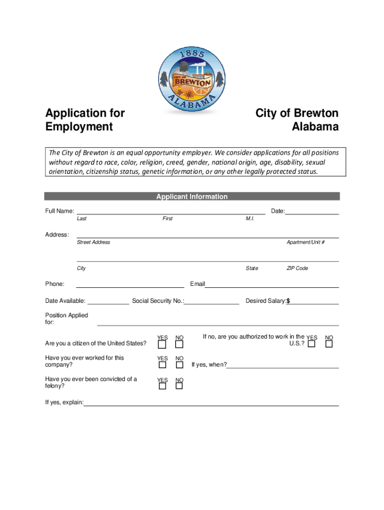 Fillable Online City of New Haven - Online Employment Center - Jobaps ...