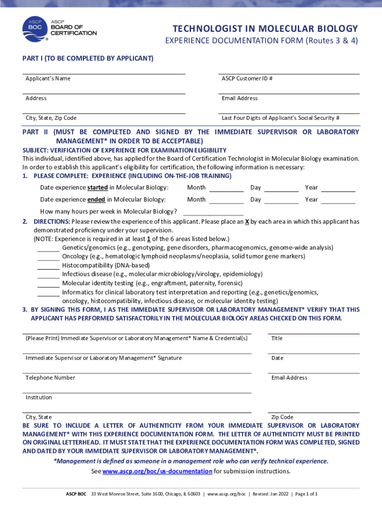 Fillable Online Identify the examination you're applying for and ...