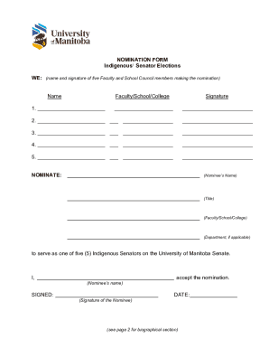 Fillable Online indigenous-senator-nomination-form-fillable.pdf Fax ...