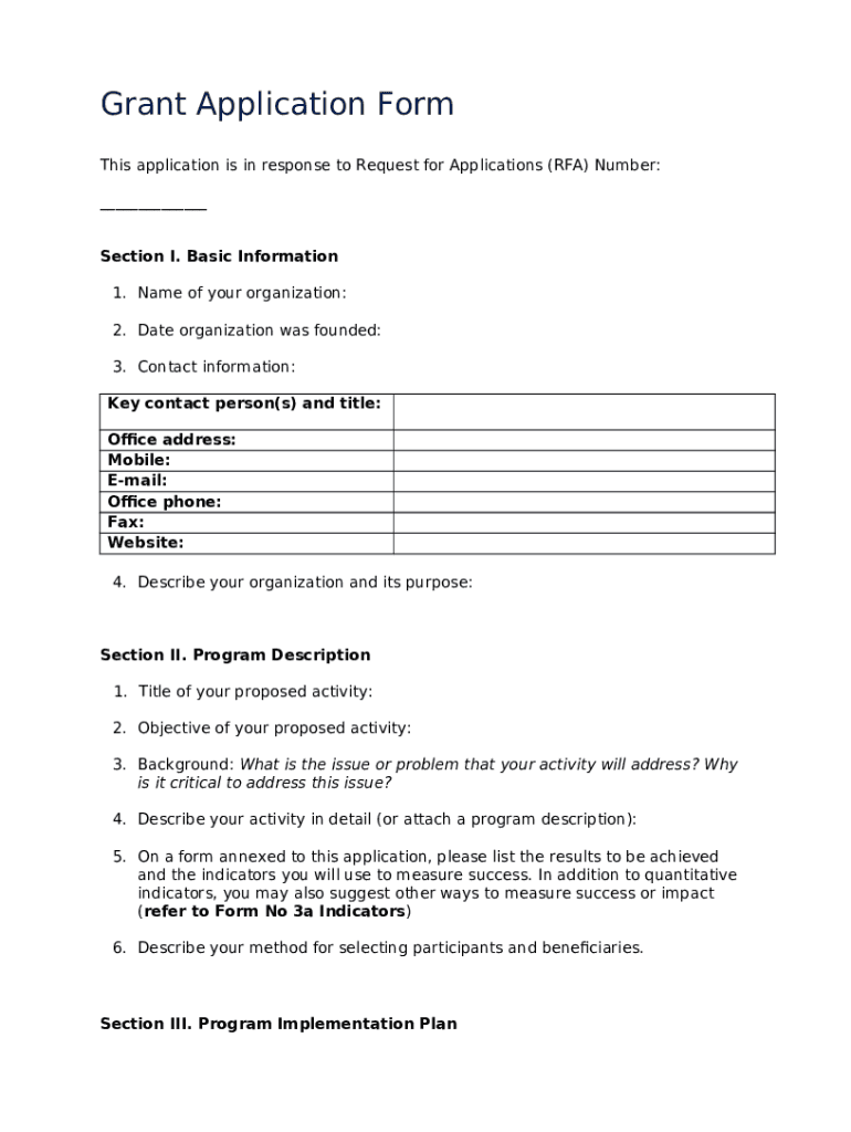 Introduction to Request for Application (RFA) - Investopedia Doc ...