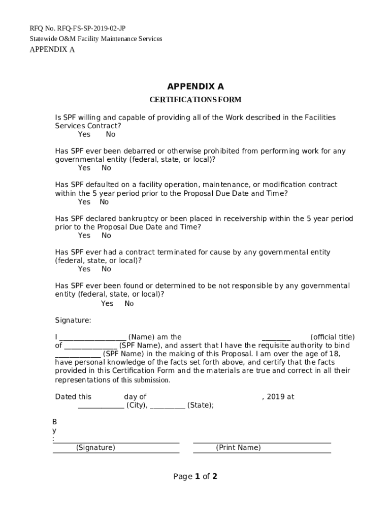 APPENDIX A - California Courts - Home Doc Template | pdfFiller