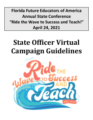 Fillable Online Florida Future Educators of America Annual State Fax ...