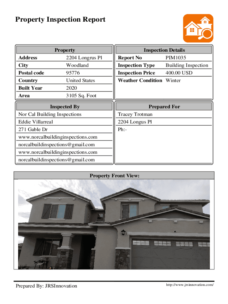 Fillable Online sitemate.comproperty-inspection-report-templateProperty ...