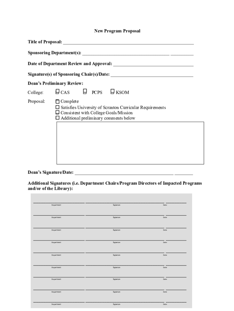 Fillable Online dhe.mo.govdocumentsLWU-BSCIS000NEW PROGRAM PROPOSAL FORM Sponsoring Institution ...