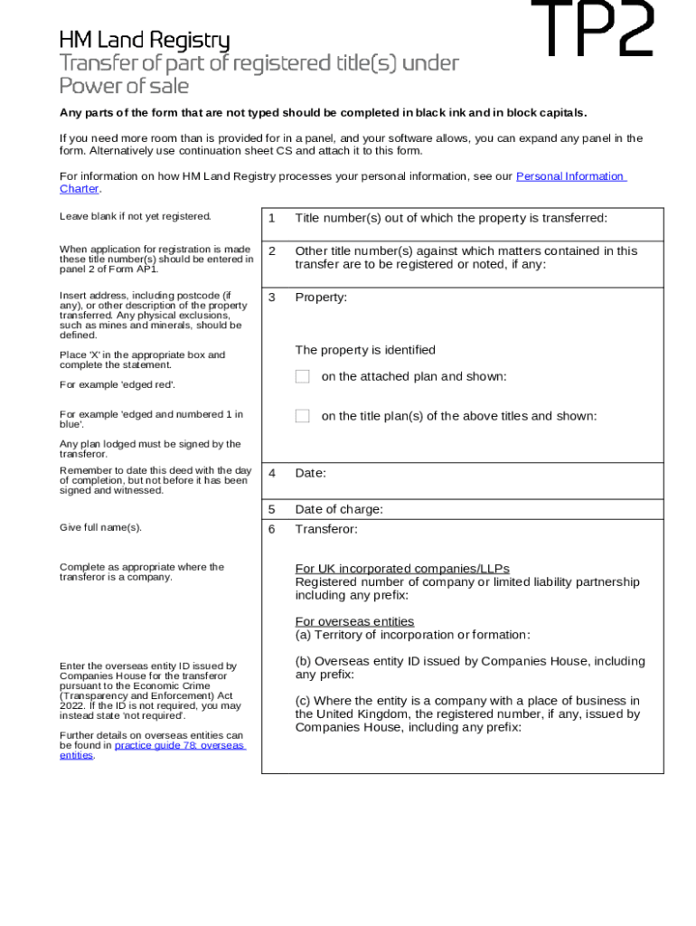 Insert address, including postcode (if any), or other description of the property transferred ...