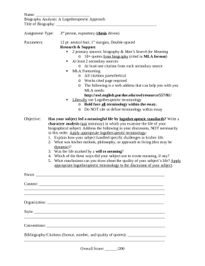 How to Write a Biography: 6 Tips for Writing Biographical Texts Doc ...