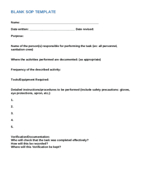 7 SOP Examples: Essential Templates to Make SOPs SimpleProcess ...