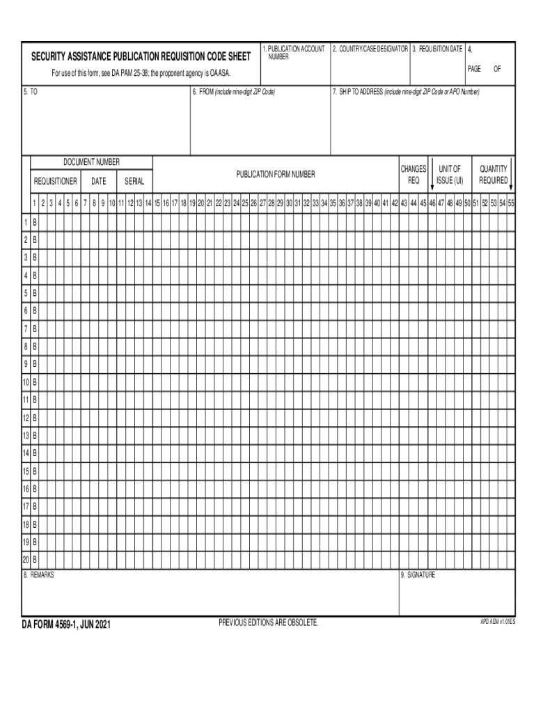 Fillable Online armypubs army SECURITY ASSISTANCE PUBLICATION ...