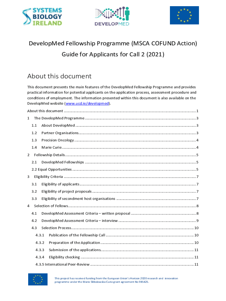 Fillable Online 12 Postdoc Fellowships available in Precision Oncology ...