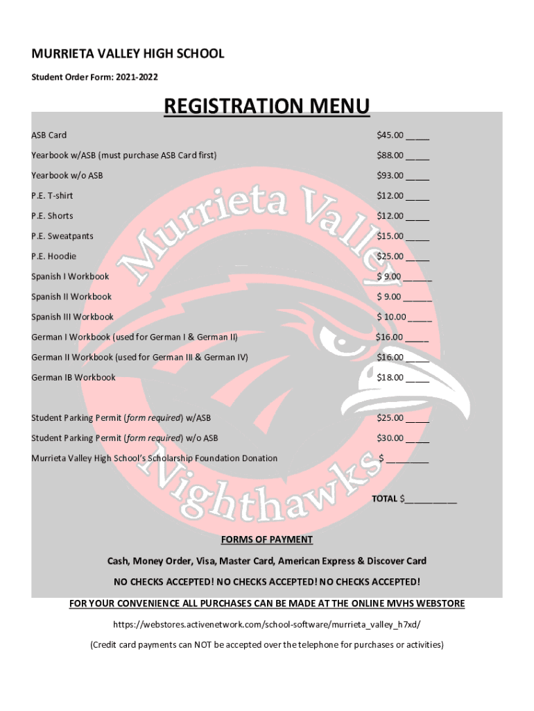 Fillable Online Student Order Form Fax Email Print - pdfFiller