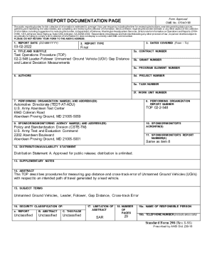 Fillable Online Omb 0704 0188 Blank - Fill and Sign Printable Template ...