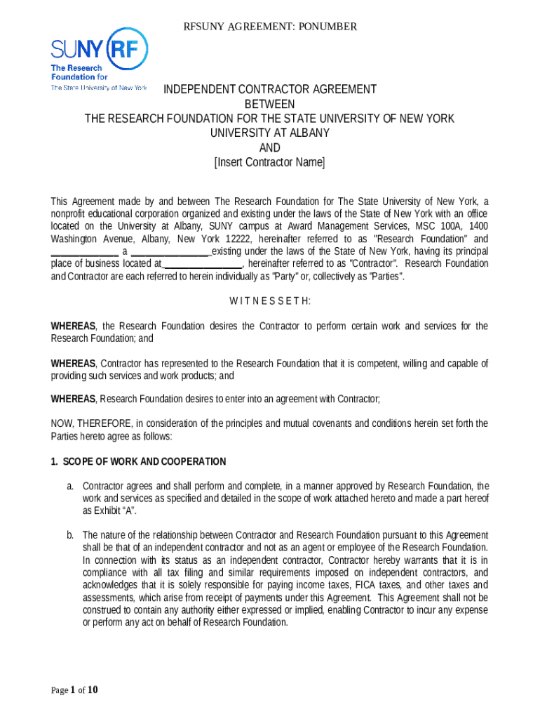 STTR/SBIR PROGRAM SUBAWARD AGREEMENT BETWEEN COMPANY AND THE RESEARCH ...